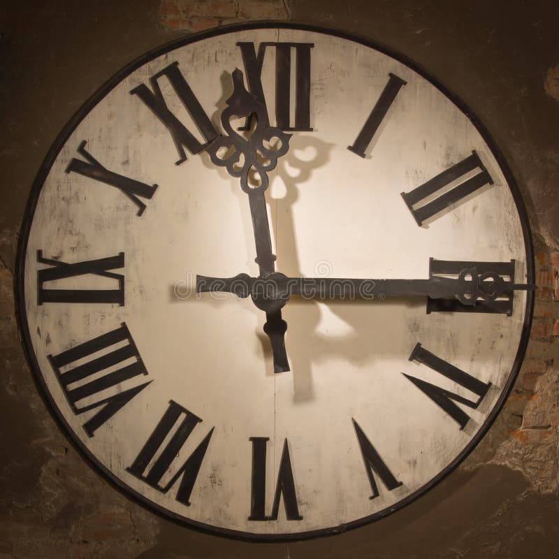 Old large clock face stock image. Image of history, pattern - 92559795