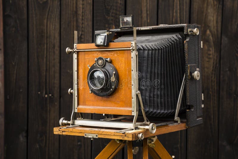 Old Large Format Camera Tripod Isolated Stock Photos - Free & Royalty ...