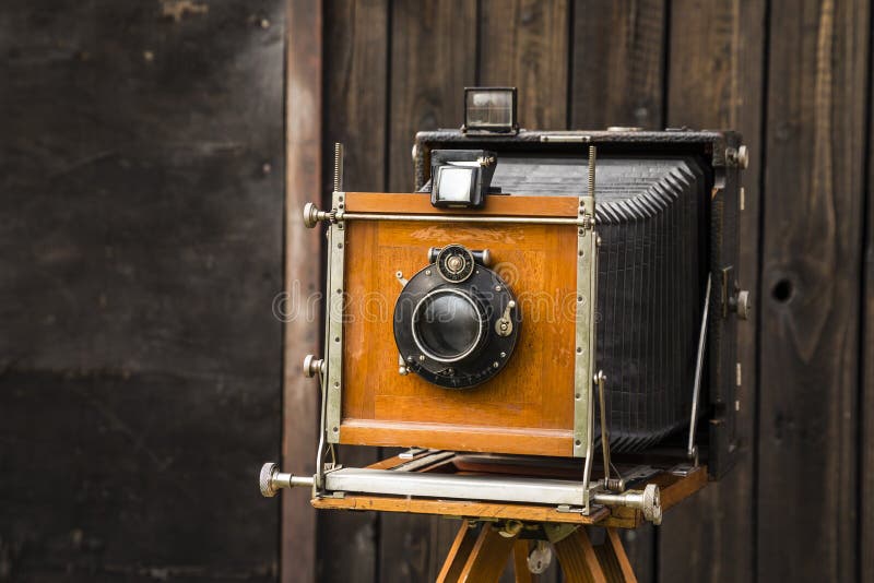 Old Large Format Camera Tripod Isolated Stock Photos - Free & Royalty ...