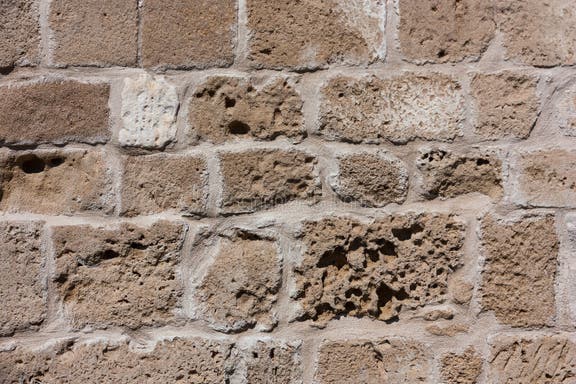 Old and Large Stone Blocks Wall Texture Stock Photo - Image of ancient ...