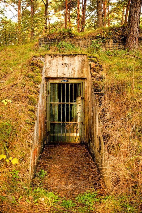 Old Leaved Bunker of the Russian Army Stock Photo - Image of defense ...