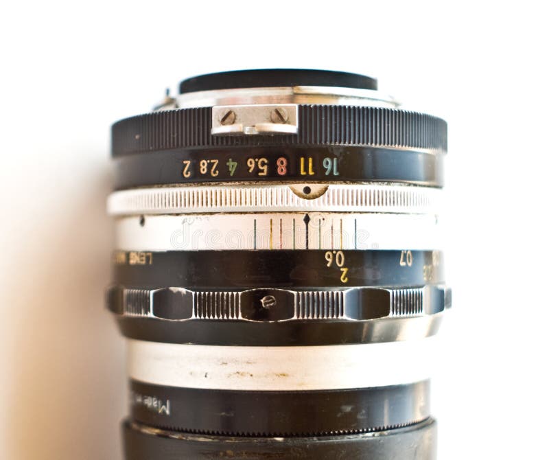 Old lens stock photo. Image of angle, fashioned, isolated - 11124058