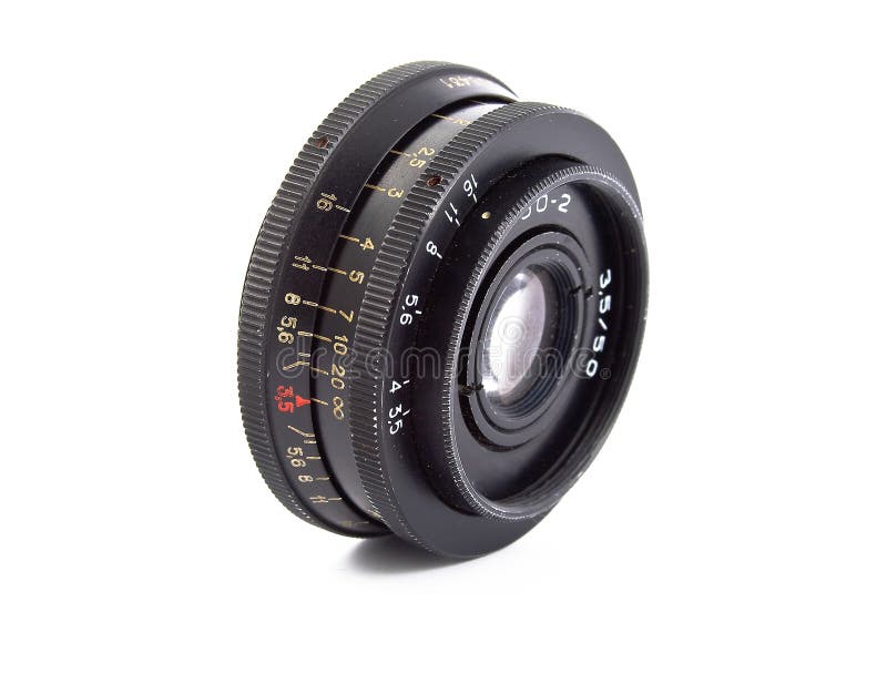 Old lens stock photo. Image of film, glass, finder, exposure - 11390576
