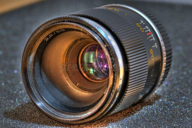 Old lens stock image. Image of extended, wide, gleam - 76141483