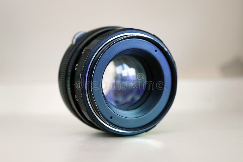Old lens stock photo. Image of retro, lens, metal, helios - 31505380