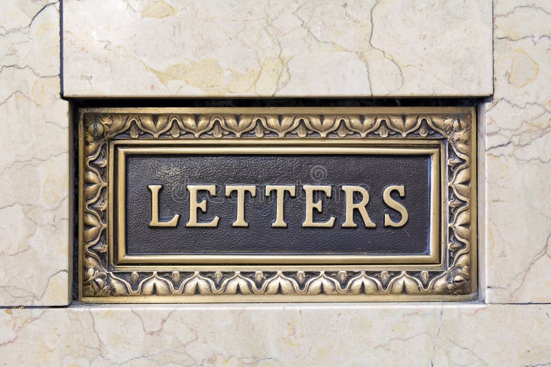 Old Letter Mail Box stock image. Image of antique, america - 31072355