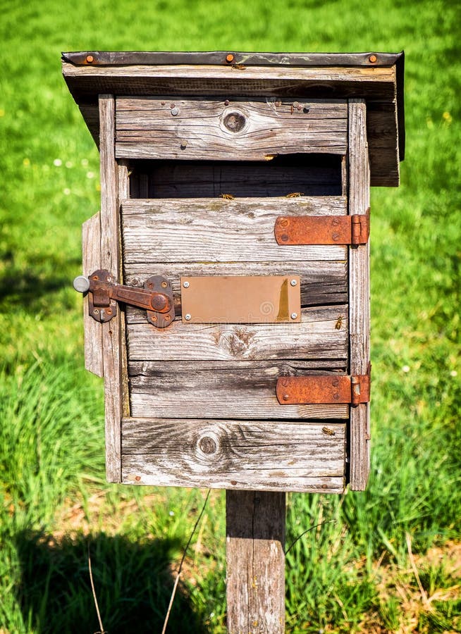 Wooden letterbox - fortunebatman