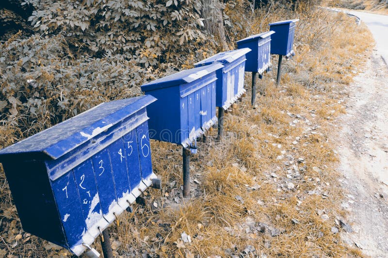 Rural Letterboxes Stock Photos - Free & Royalty-Free Stock Photos from ...