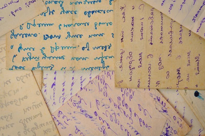 Old letters stock image. Image of literature, abstract - 25932205