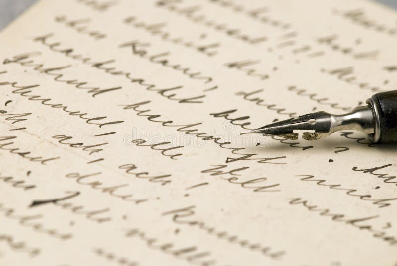 Old letters stock image. Image of handwriting, nostalgic - 5482235