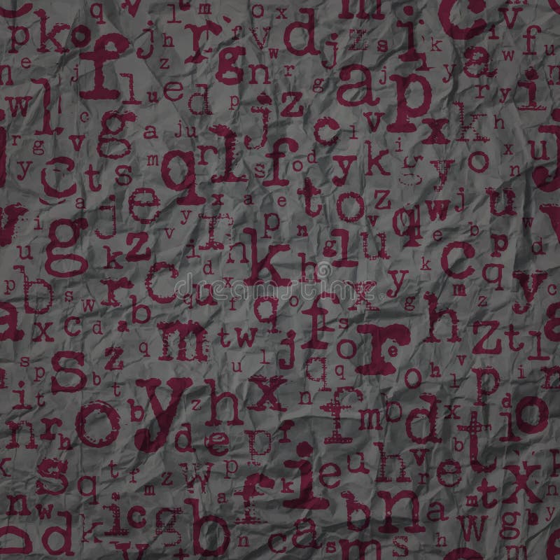 Old letters stock vector. Illustration of messy, paper - 39041389