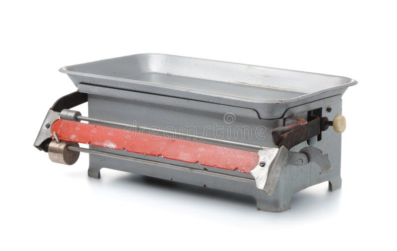 Old Lever Kitchen Weighing Scales Stock Photo - Image of equipment ...