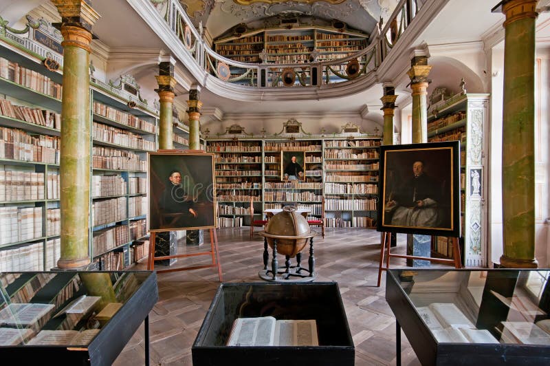 Old library stock image. Image of historical, globes, monastery - 754271