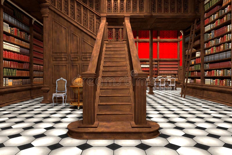 Library Corridor Stock Illustrations – 510 Library Corridor Stock ...