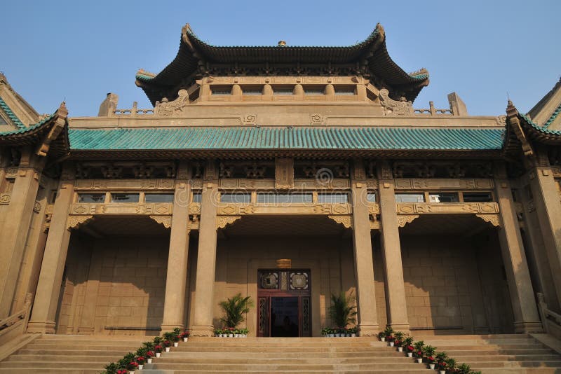 The Old Library Building of Wuhan University Stock Image - Image of ...