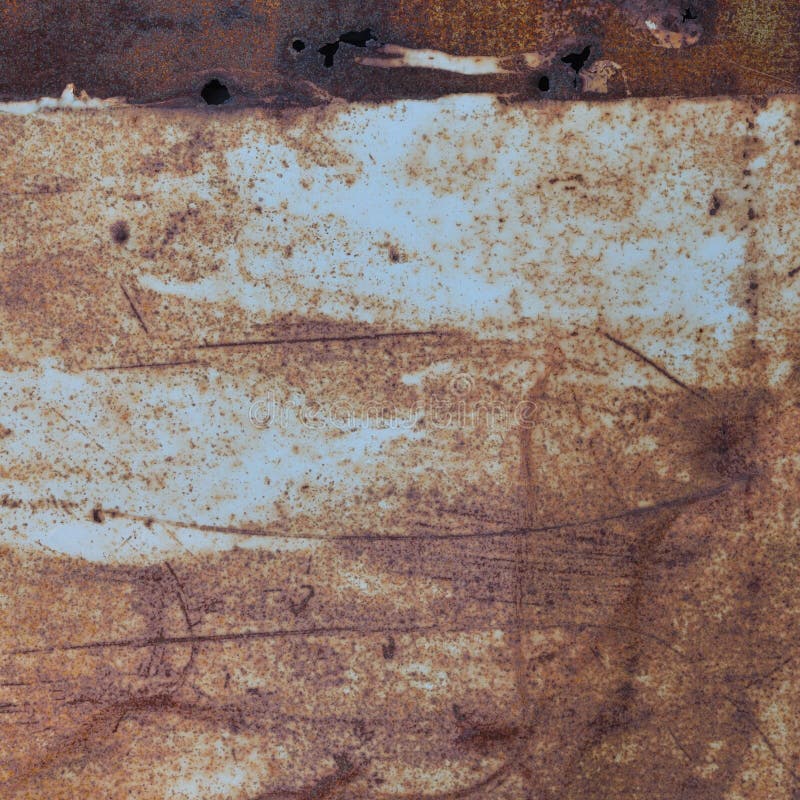 Rust Frame, Metal Can, Wood, Green Ivy, Old Wall. Stock Photo - Image ...