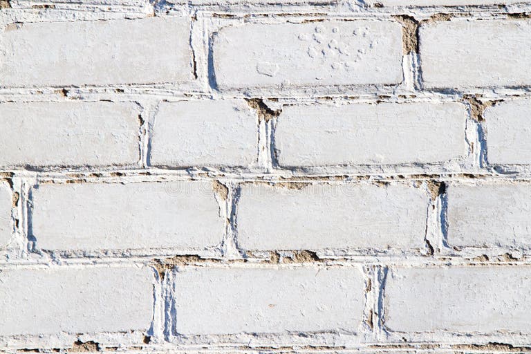 Old Light Brickwork Close-up. Stock Image - Image of brickwork, dirty ...