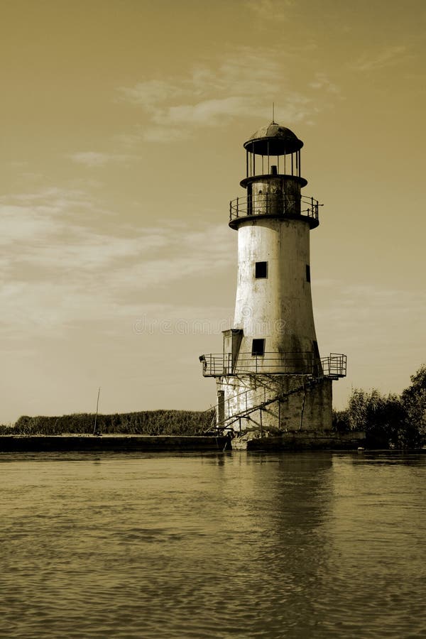 Old Lighthouse stock image. Image of lighthouse, time - 1083983