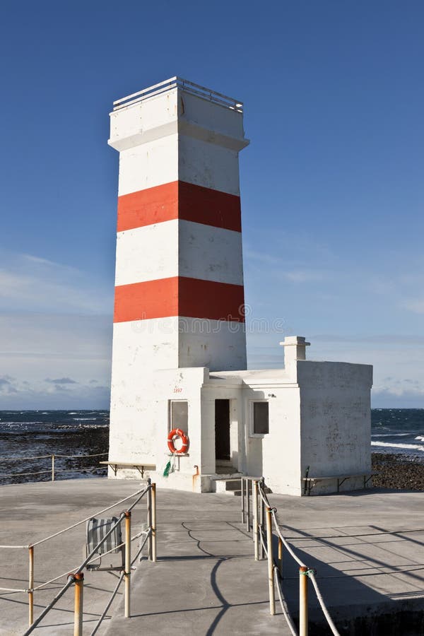 Old lighthouse stock image. Image of outdoor, safety - 18263203