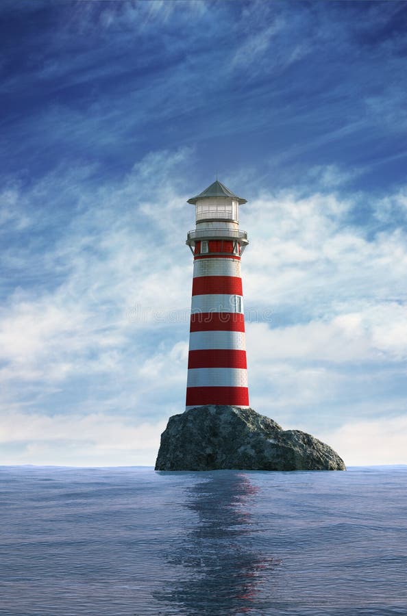 Old lighthouse stock photo. Image of lighthouse, nautical - 24950654
