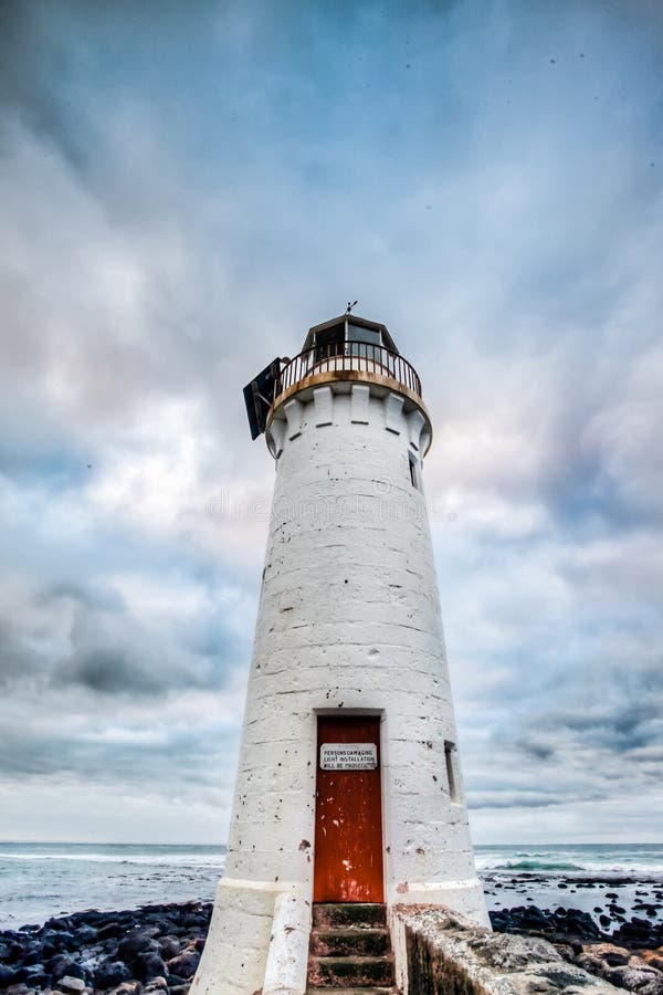 Old Lighthouse stock image. Image of coastline, ocean - 26102033