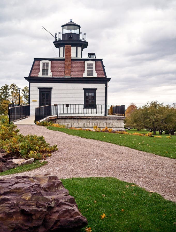 Old Lighthouse stock image. Image of beacon, house, vermont - 27410481