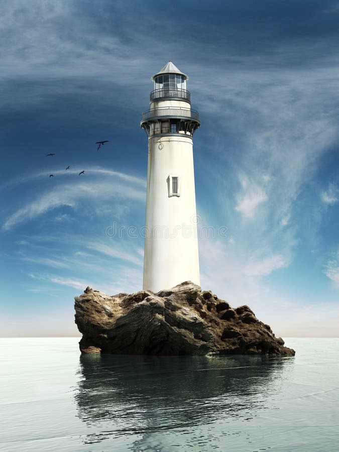 Lighthouse stock image. Image of outdoor, light, beach - 12889019