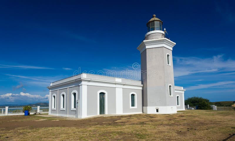 Old Lighthouse at Cabo Rojo Stock Photo - Image of rojo, faro: 17499968