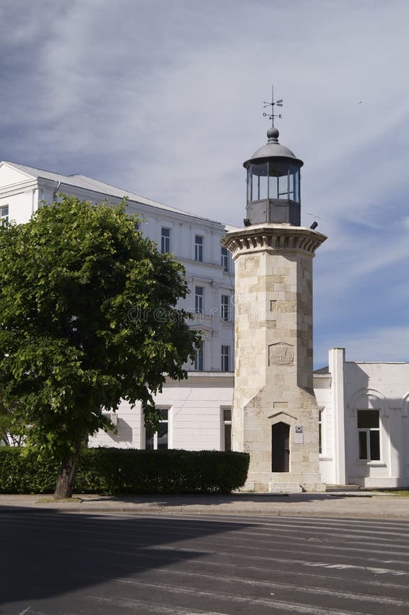The Old Lighthouse from the Constanta, Romania Stock Photo - Image of ...