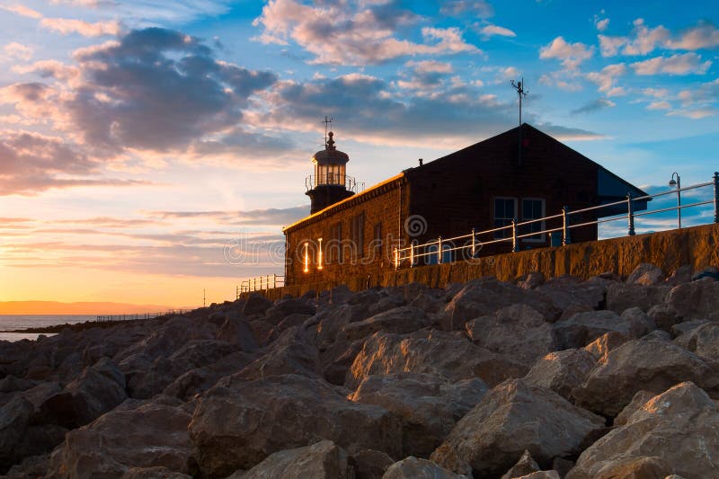 Lighthouse In Great Britain Stock Image - Image of stone, south: 6974325