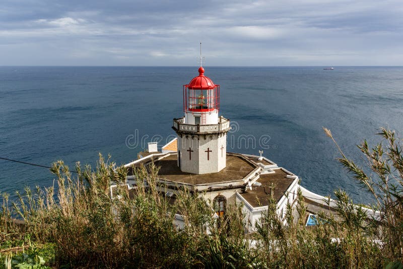 Old Lighthouse on the Shore Stock Image - Image of edge, scenic: 147065507