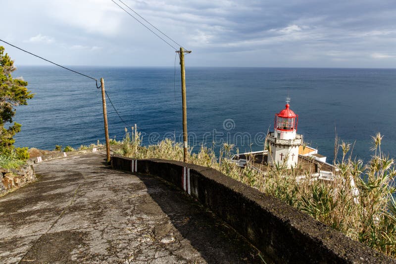 Old Lighthouse on the Shore Stock Photo - Image of cove, canada: 147065518