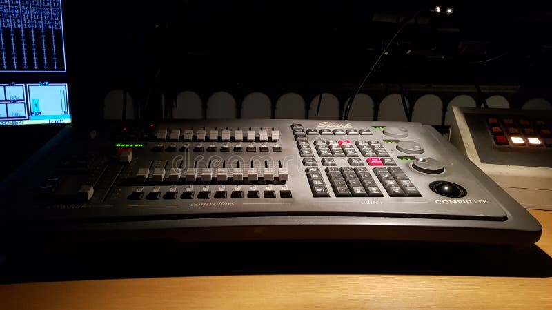 Old lighting table editorial image. Image of desk, technology - 129250225