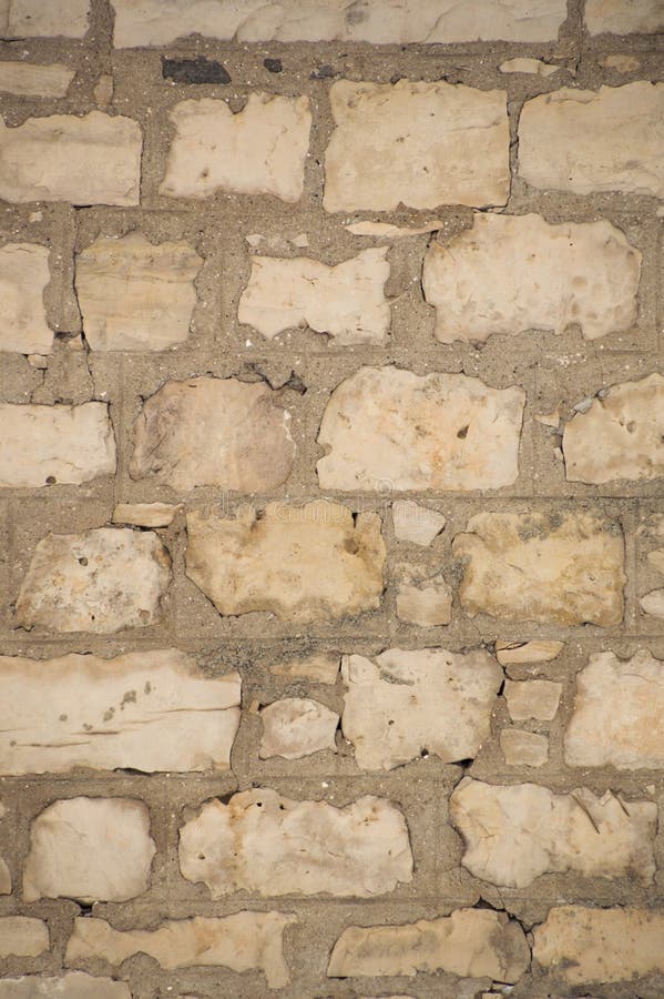Limestone and Mortar Wall stock photo. Image of vertical - 91072506