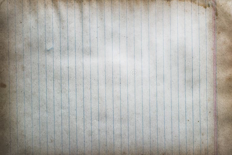 Old dirty lined paper stock image. Image of sheet, design - 93480173