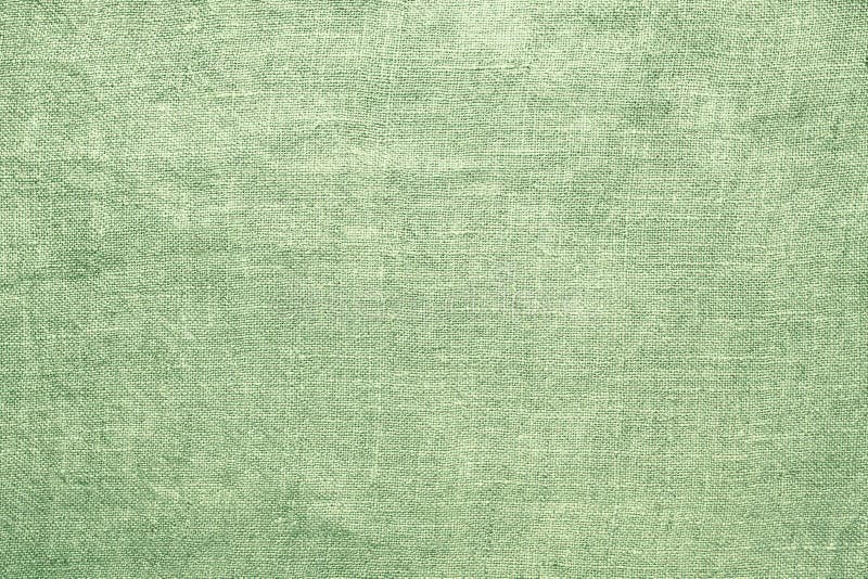 Old Linen Green Burlap Texture Material Background Stock Image - Image ...