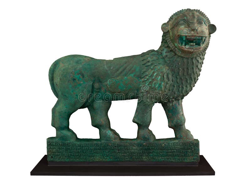Old lion sculpture stock photo. Image of history, culture - 19382922