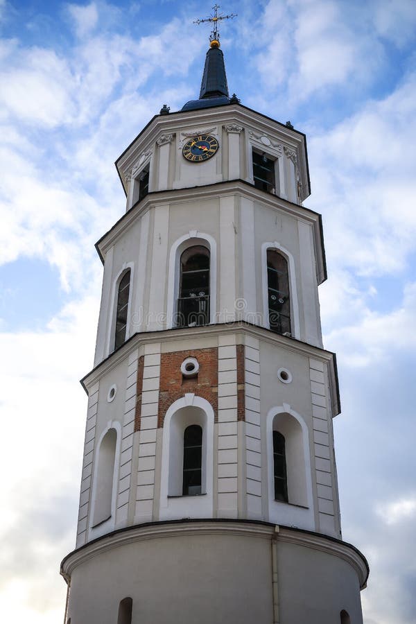 Old Lithuanian Architecture of the Vilnius City. Stock Photo - Image of ...