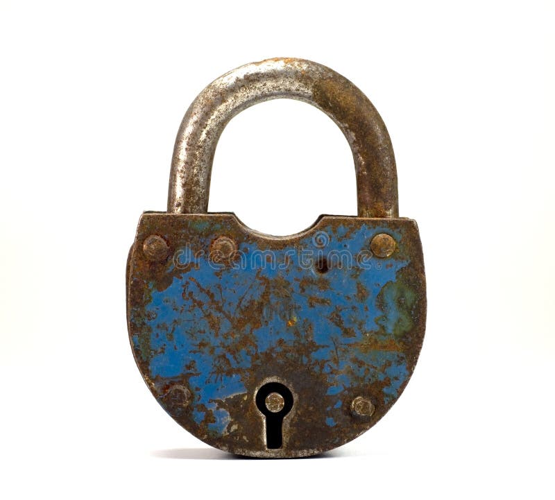 Old lock with key stock image. Image of lock, escape - 18282507