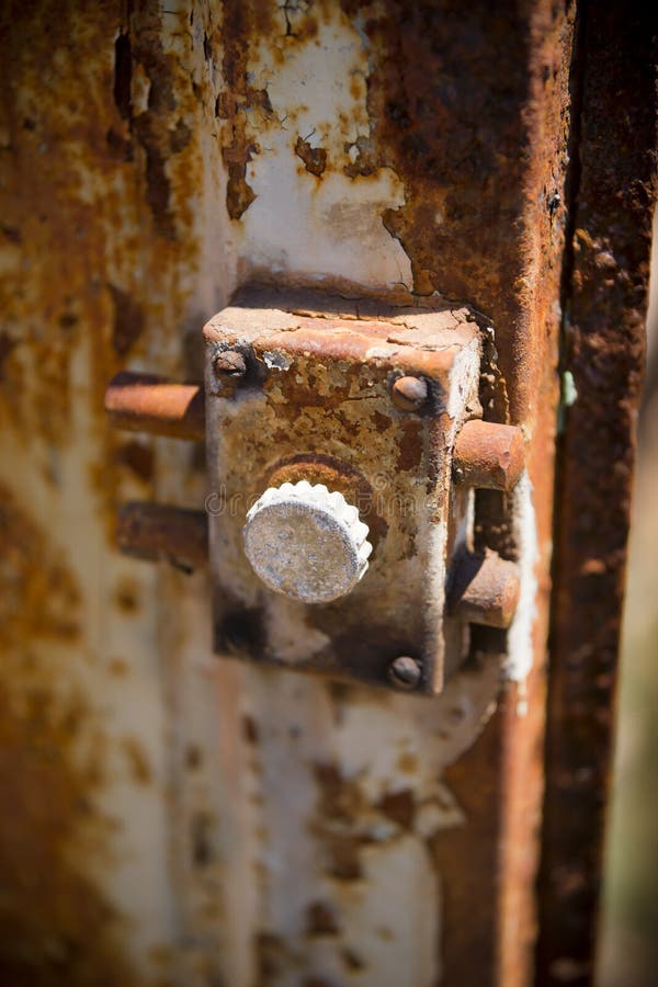 Old lock stock photo. Image of cerradura, viejo, pestillo - 19624296