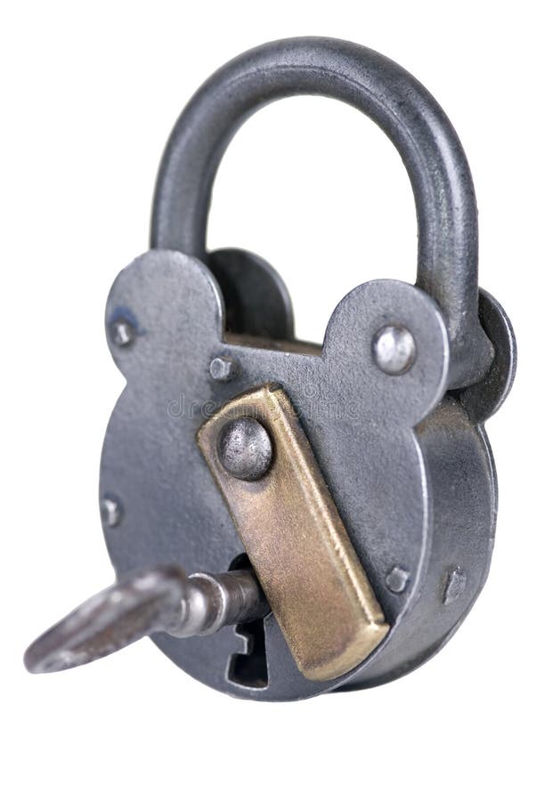Old lock and key stock image. Image of fasten, opportunity - 2656059