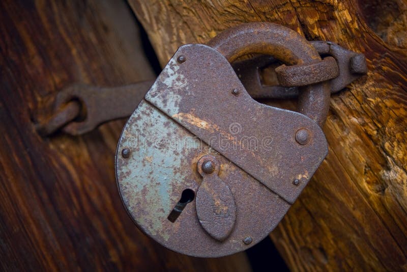 Old Lock stock photo. Image of safe, design, protection - 4629302