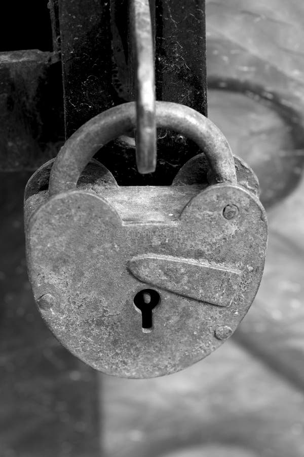 Old lock stock image. Image of metal, hole, close, life - 61382805