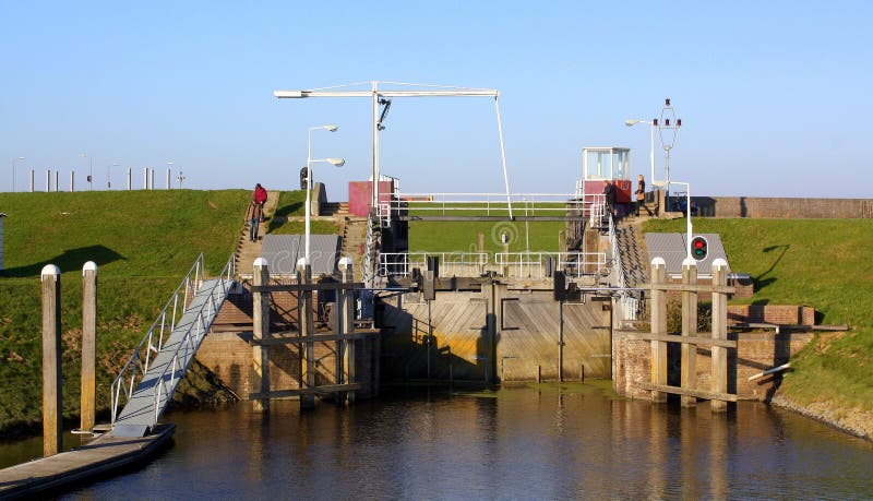 Old lock gates stock photo. Image of netherlands, classic - 21348858