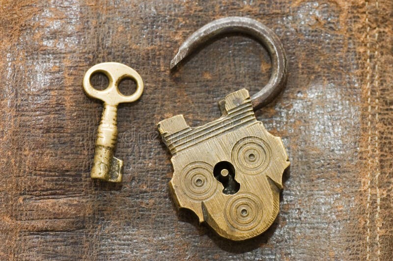 Golden Key on Gold stock photo. Image of house, metallic - 14524018