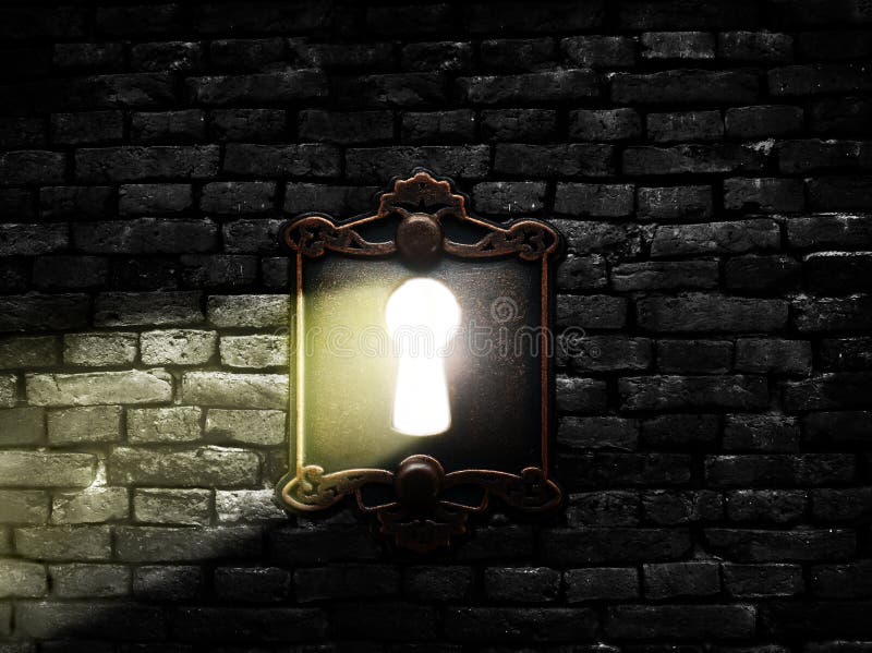 Old lock with light stock image. Image of faith, beaming - 79689273