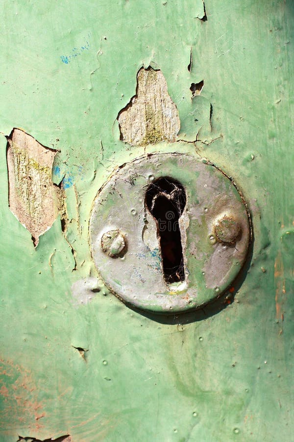 Old lock and paint texture stock image. Image of material - 20558305