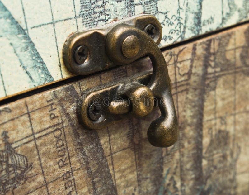 Old lock stock image. Image of chest, hinge, closed, locker - 66627631