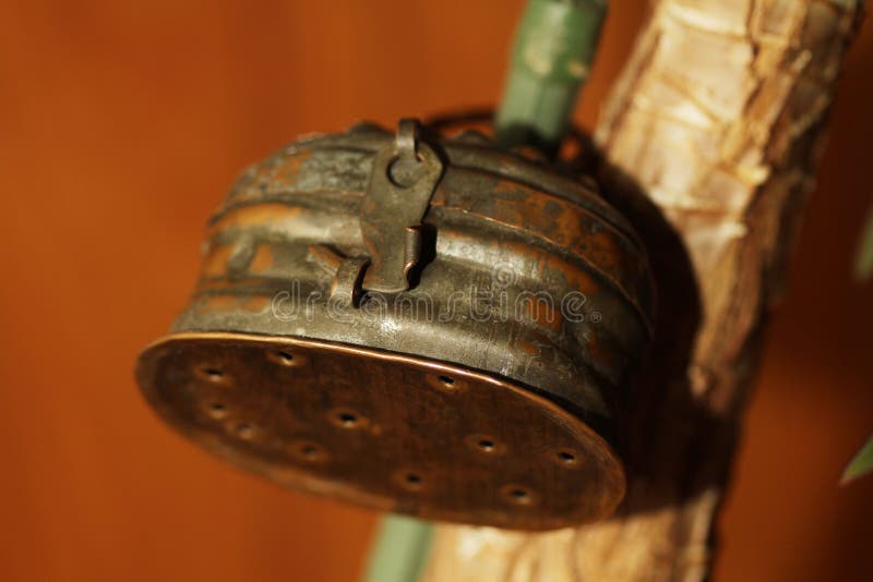 Old locked tin box stock photo. Image of open, deliver - 121871372