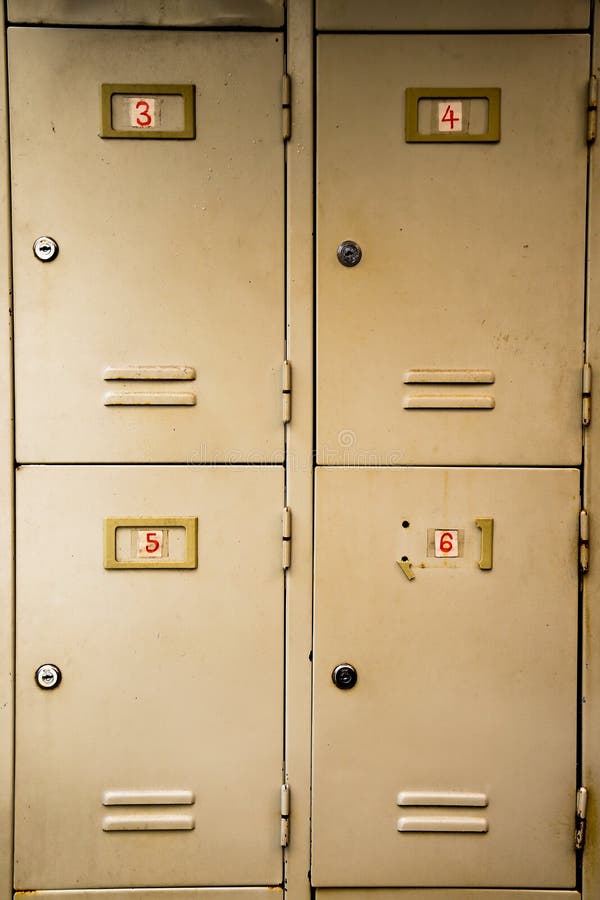 Door old rusty lockers stock photo. Image of abstract - 18508342